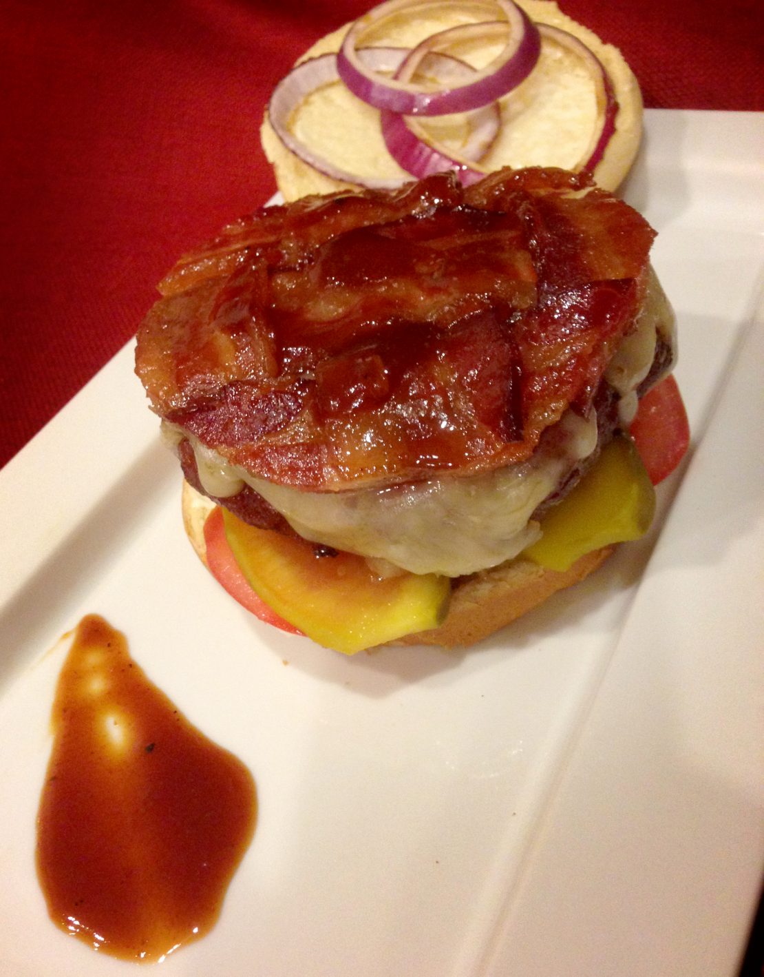 Recipe- Pig Candy Burger - Green Mountain Grills Blog